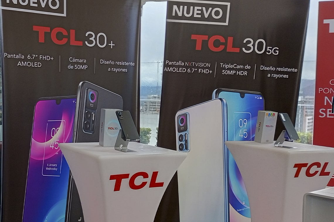 TCL presentó nuevos smartphones de la serie 30 - ITenLINEA